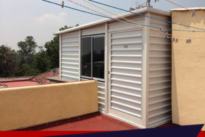 Cuartos de Lamina Pintro para Almacenaje en México