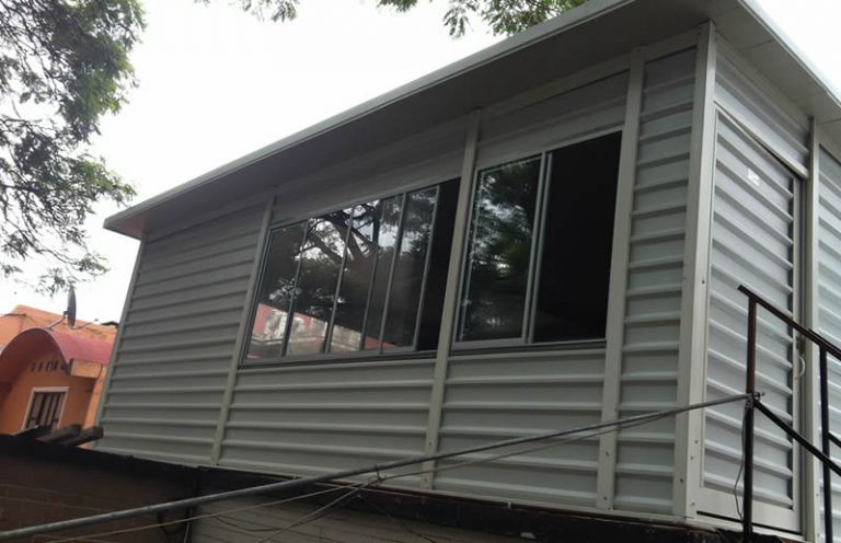 Cuartos de Lamina Pintro para Almacenaje en México